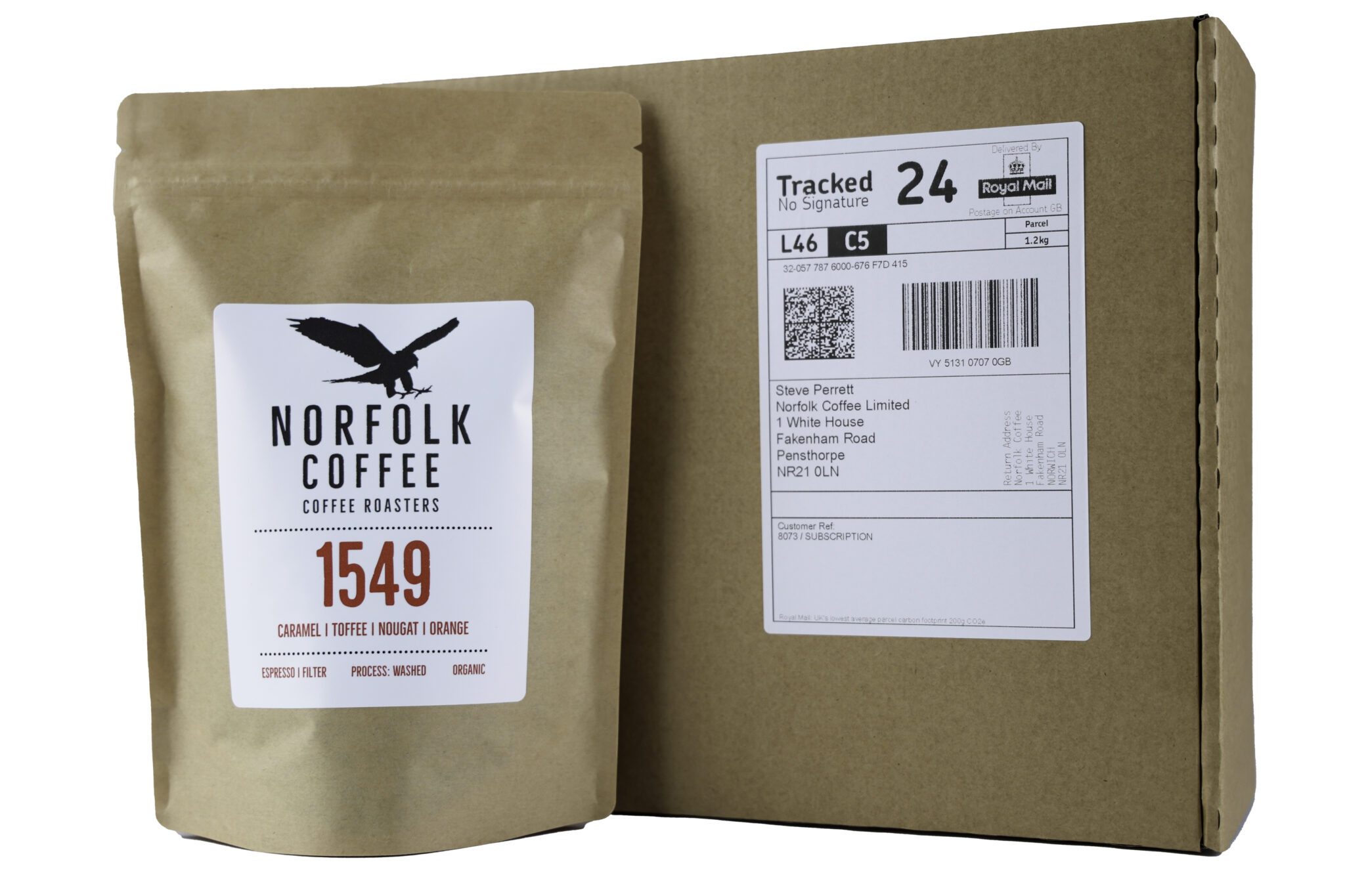 Order your coffee beans online | Norfolk Coffee